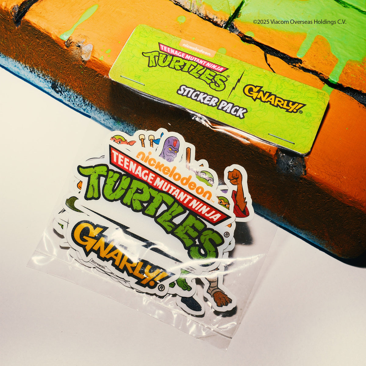 TMNT Sticker Pack – Gnarly! Clothing